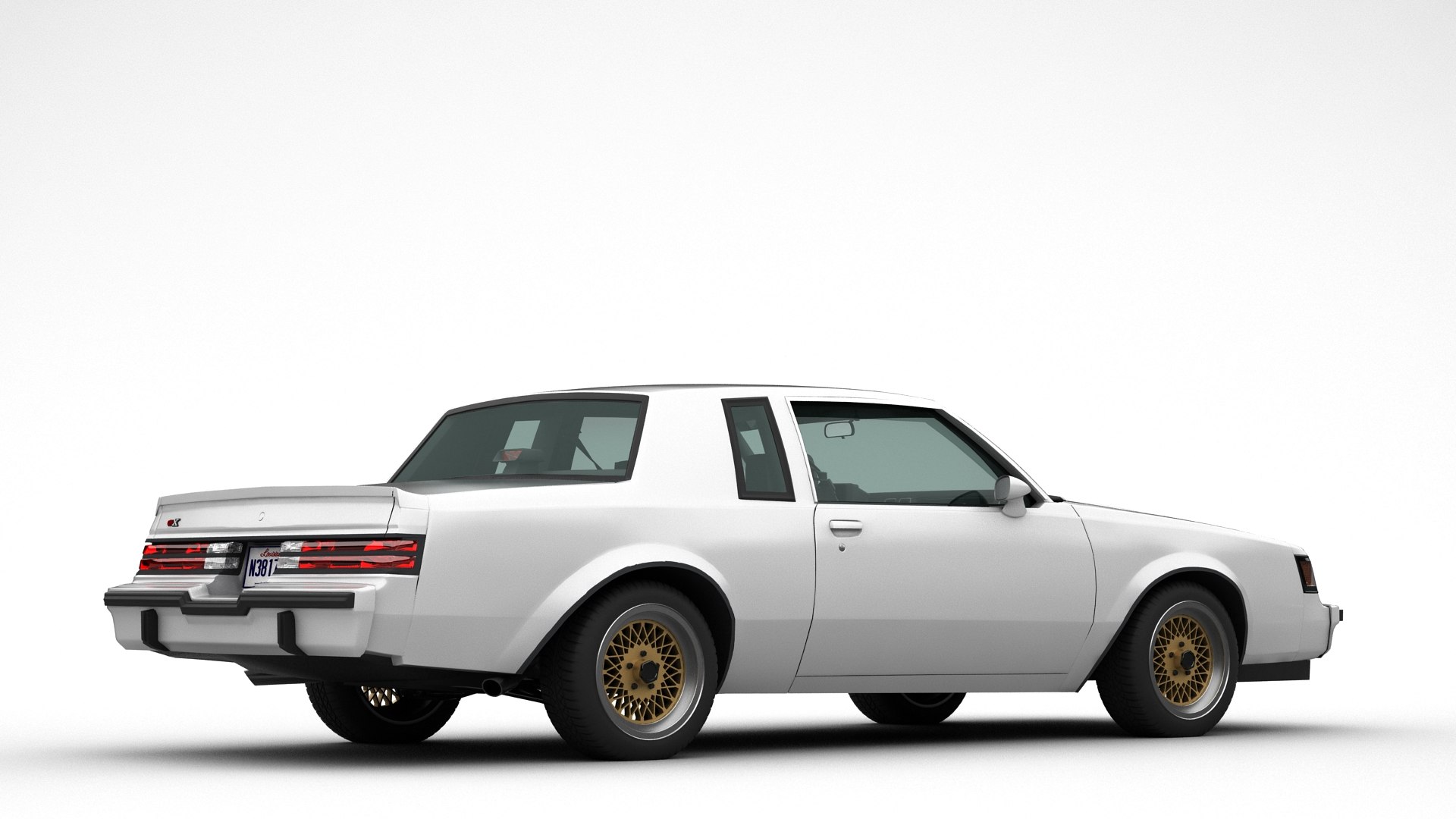 3D Buick Regal GNX - TurboSquid 1995965