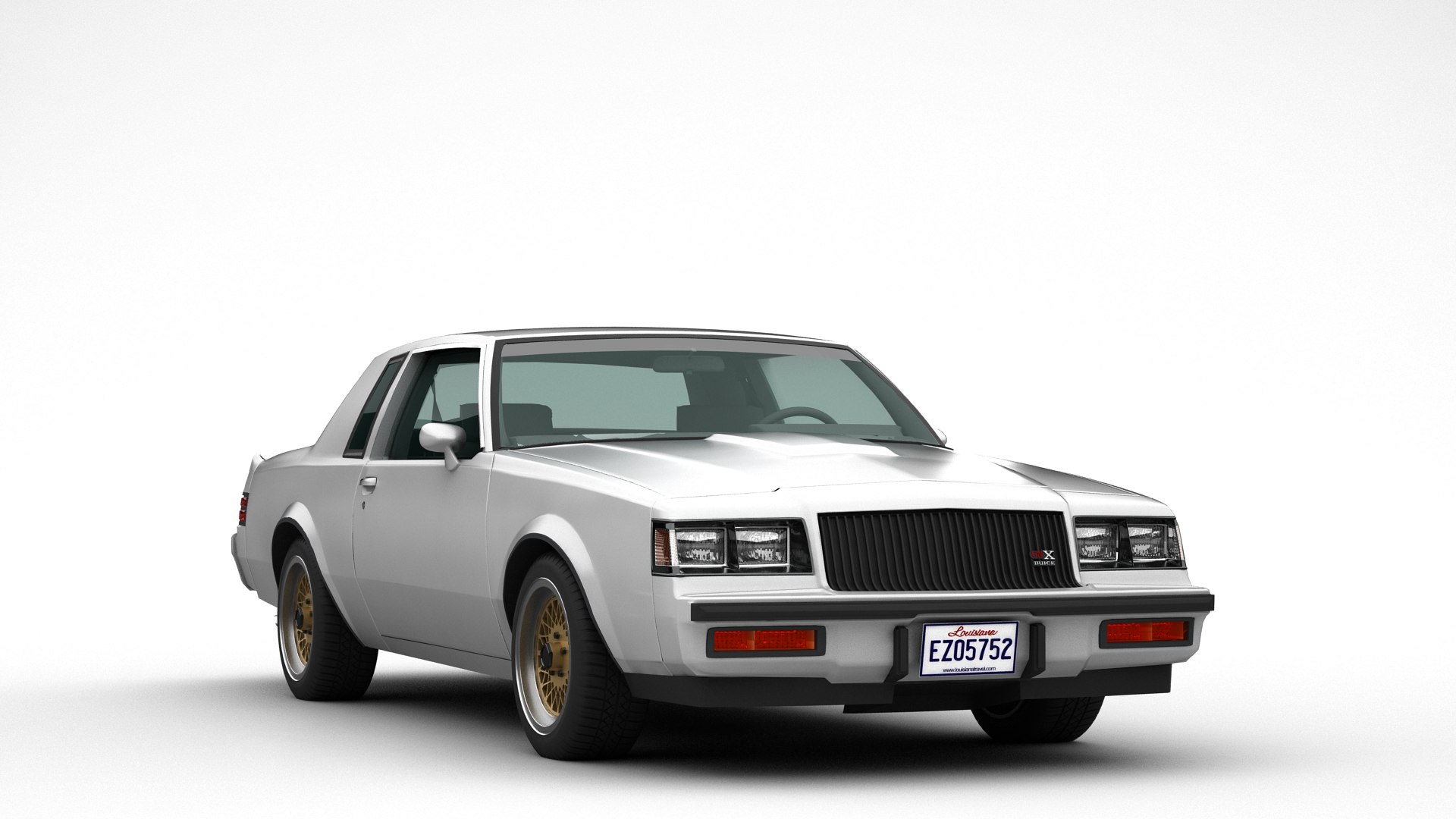 3D Buick Regal GNX - TurboSquid 1995965