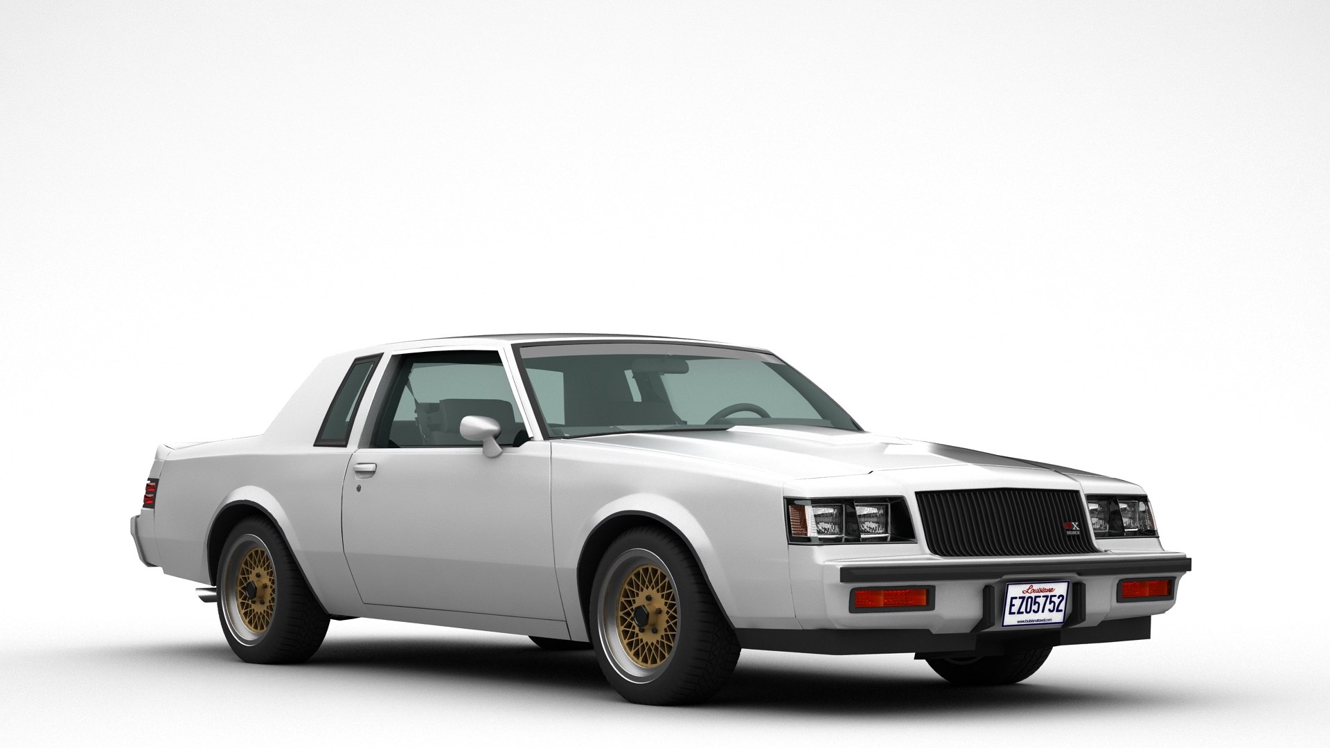 3D Buick Regal GNX - TurboSquid 1995965