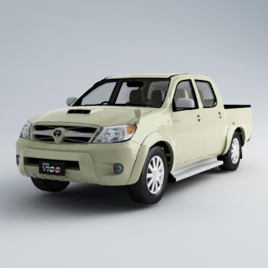 toyota vigo dcab 3d model