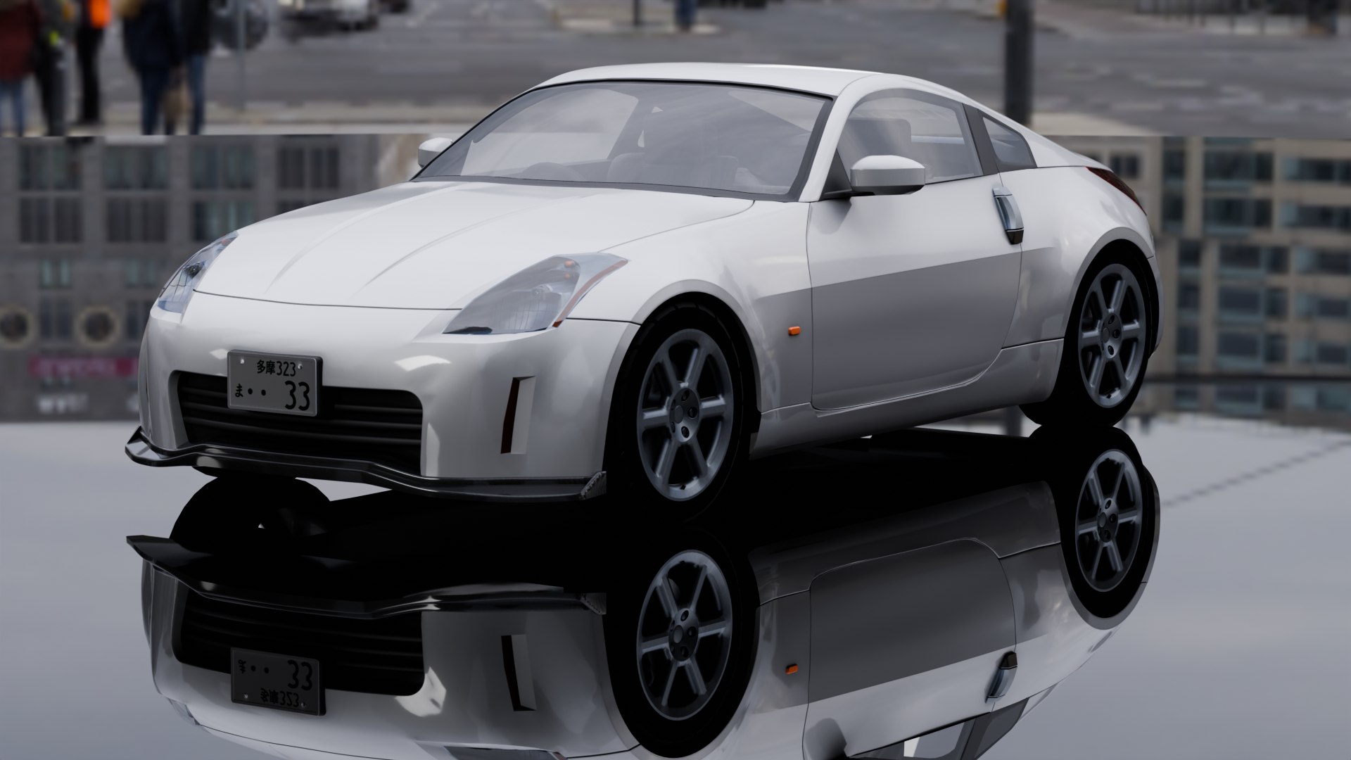Nissan 350Z Z33 JDM Car Japan 3D Model - TurboSquid 2299356