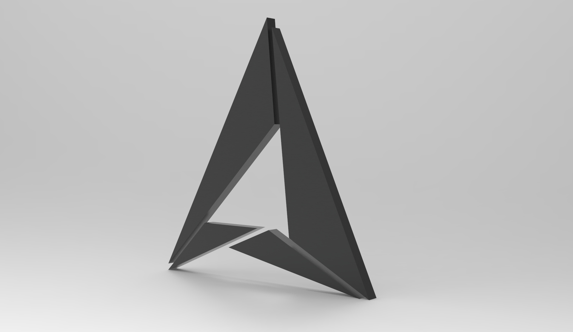 Free 3D triangular logo - TurboSquid 1684613