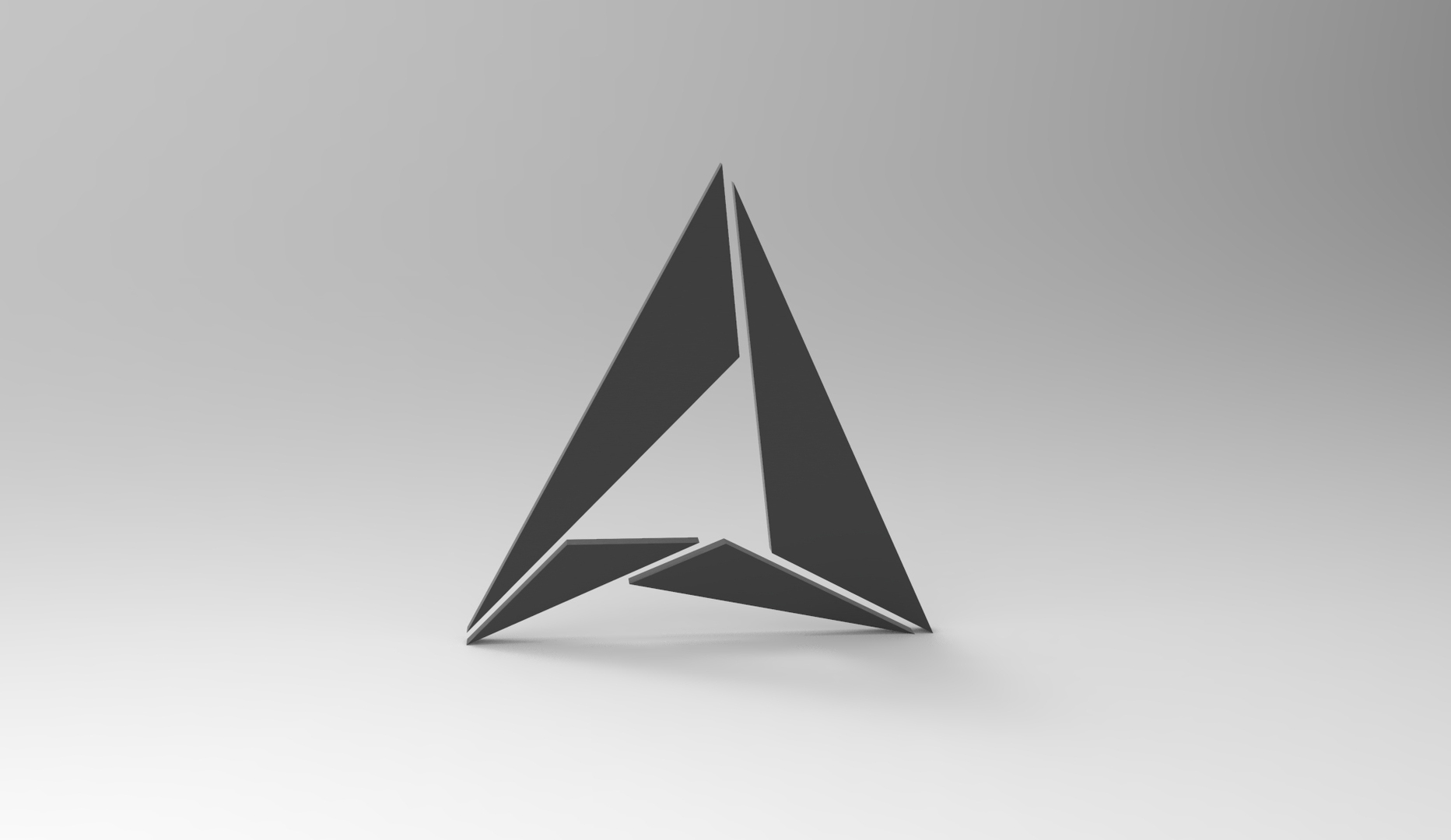 Free 3D triangular logo - TurboSquid 1684613