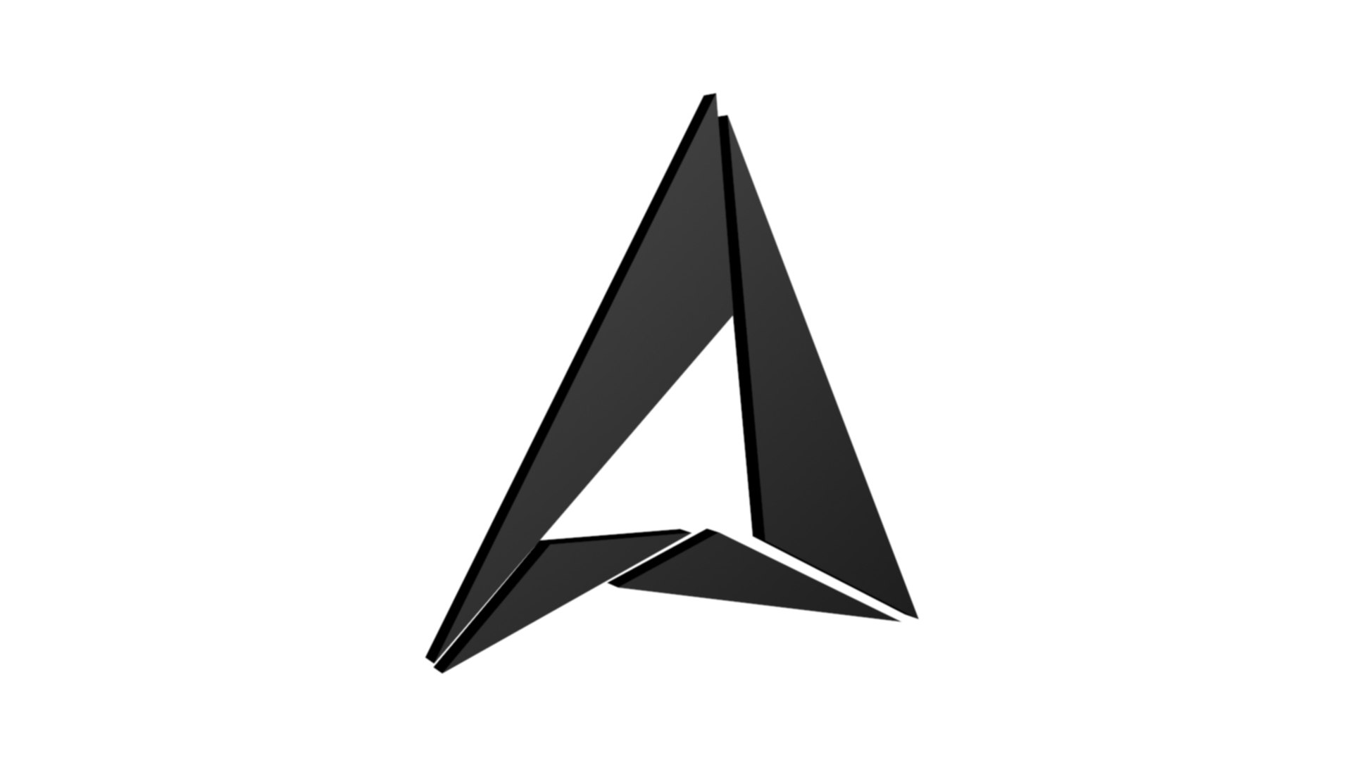 Free 3D triangular logo - TurboSquid 1684613