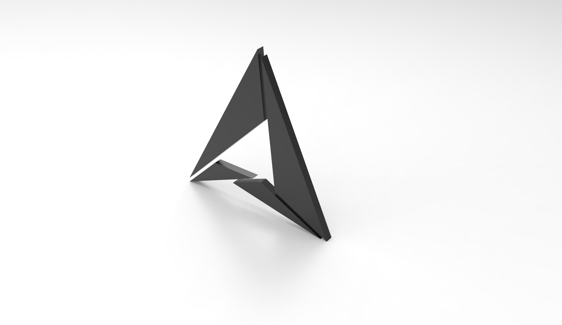 Free 3D Triangular Logo - TurboSquid 1684613