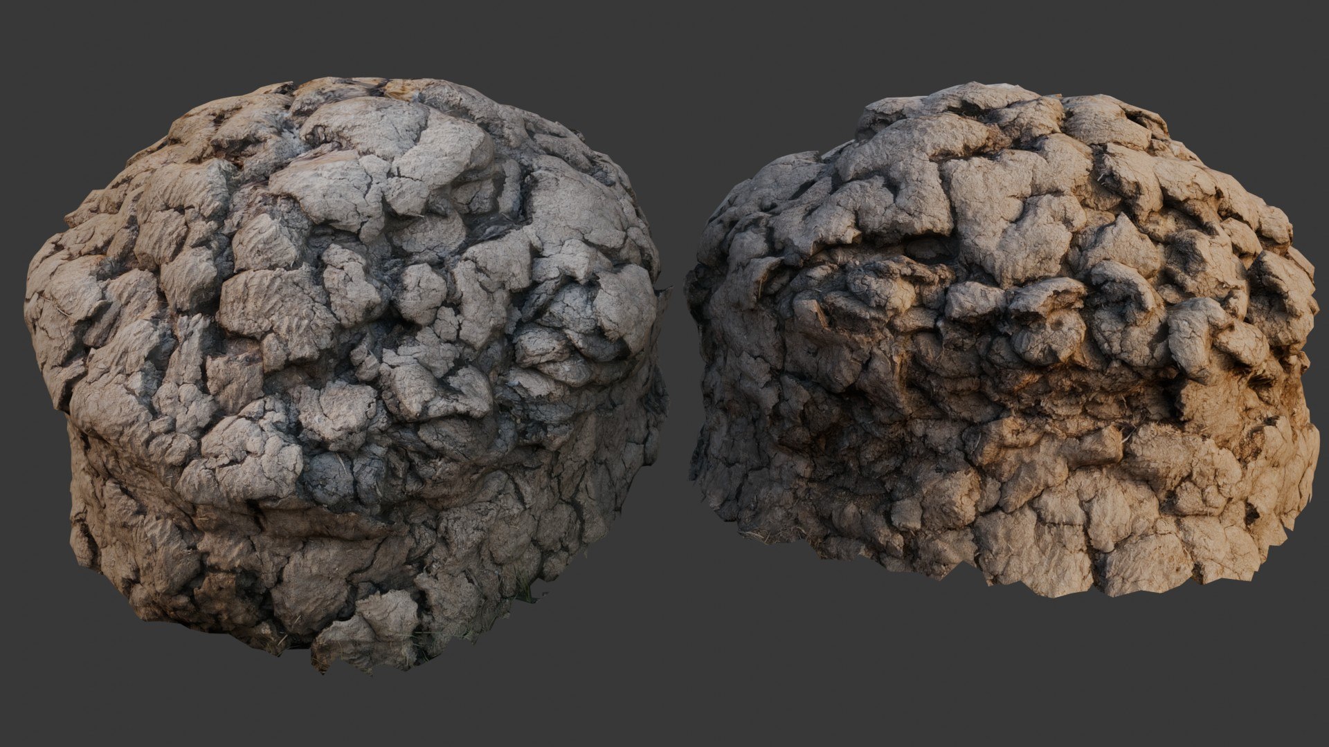 3D Model Cracked Rocky Terrain 3D Model - TurboSquid 2409854