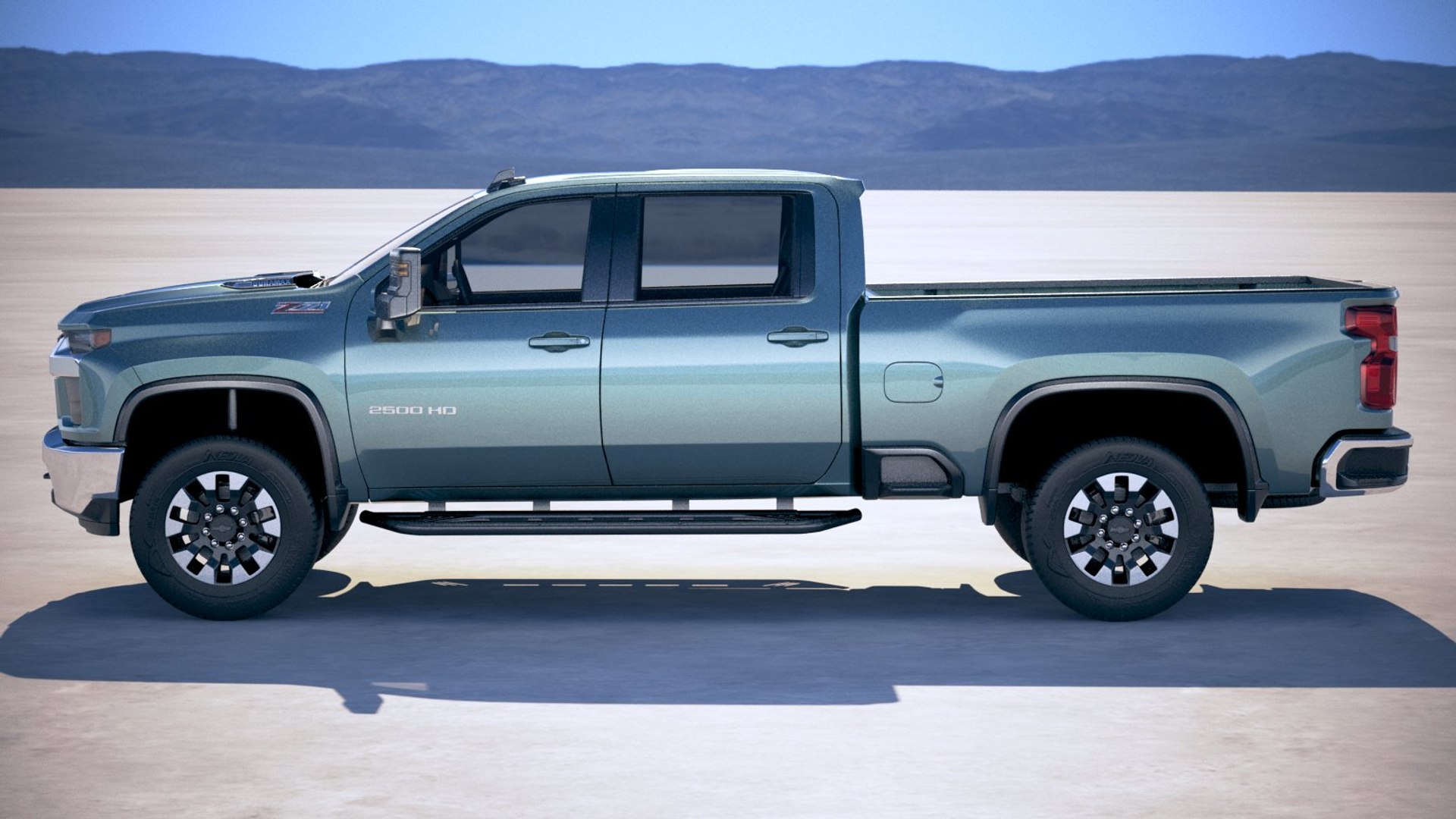 3D Chevrolet Silverado 2500hd - TurboSquid 1433536