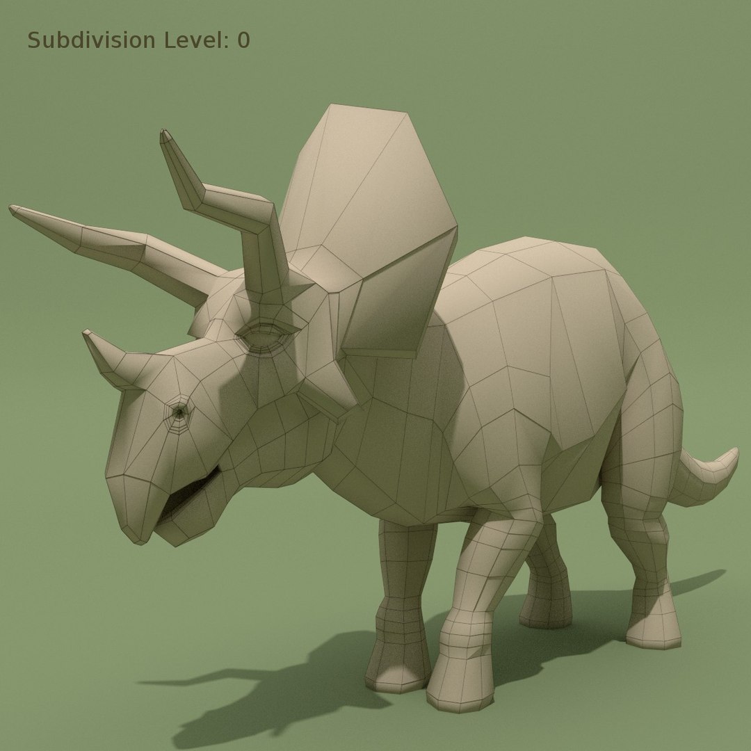 3d model of rigged animating