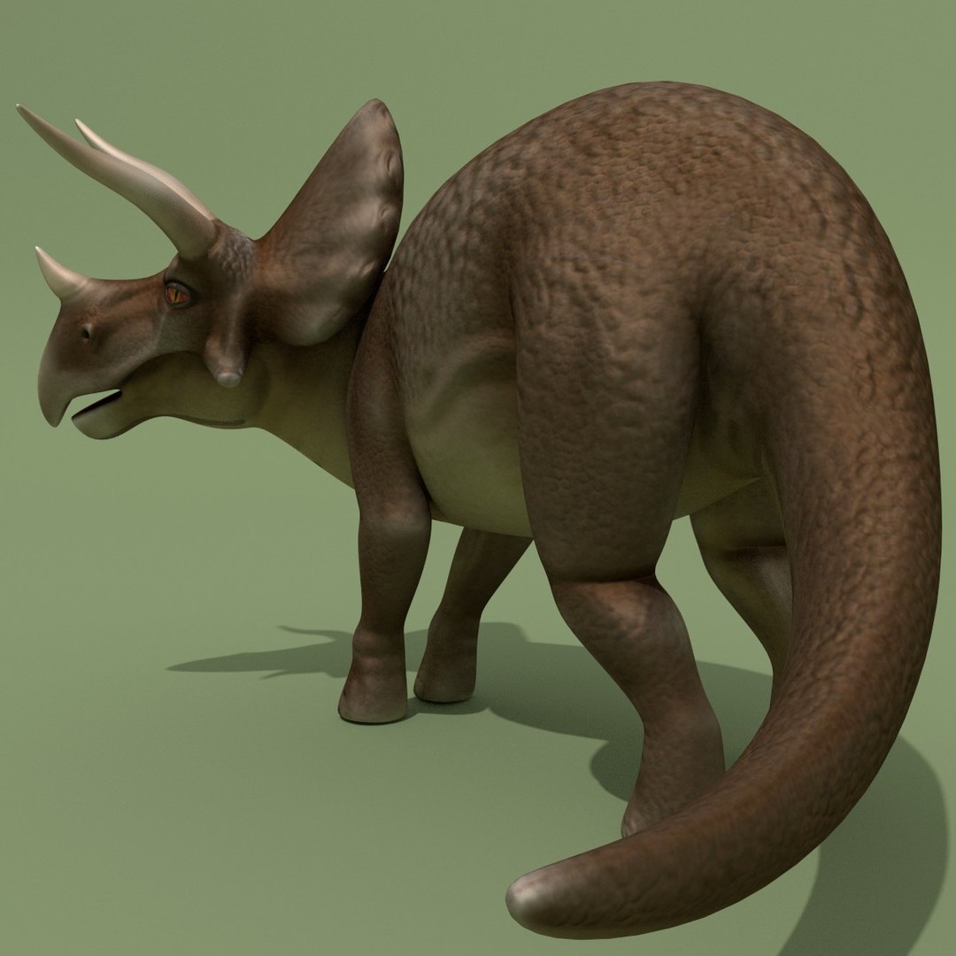 3d model of rigged animating