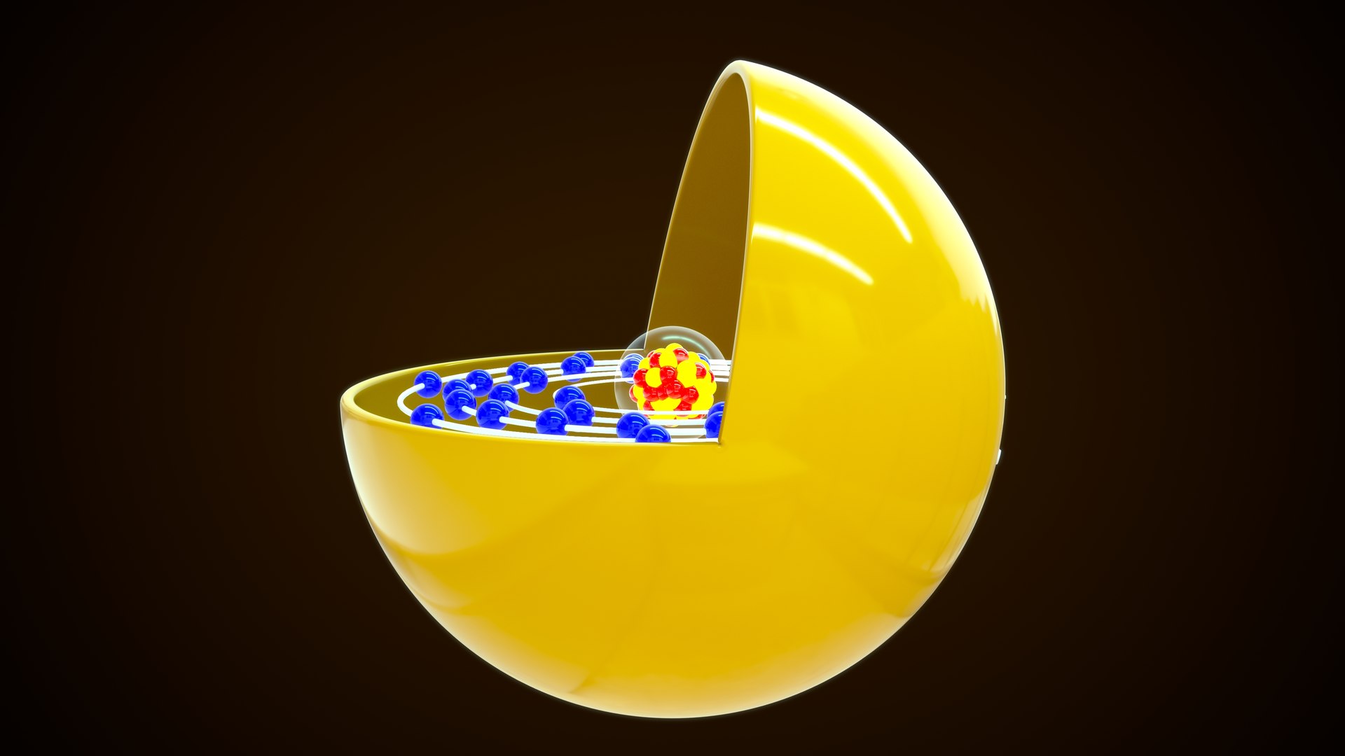 3D Bromine Chemical Element - TurboSquid 2135594