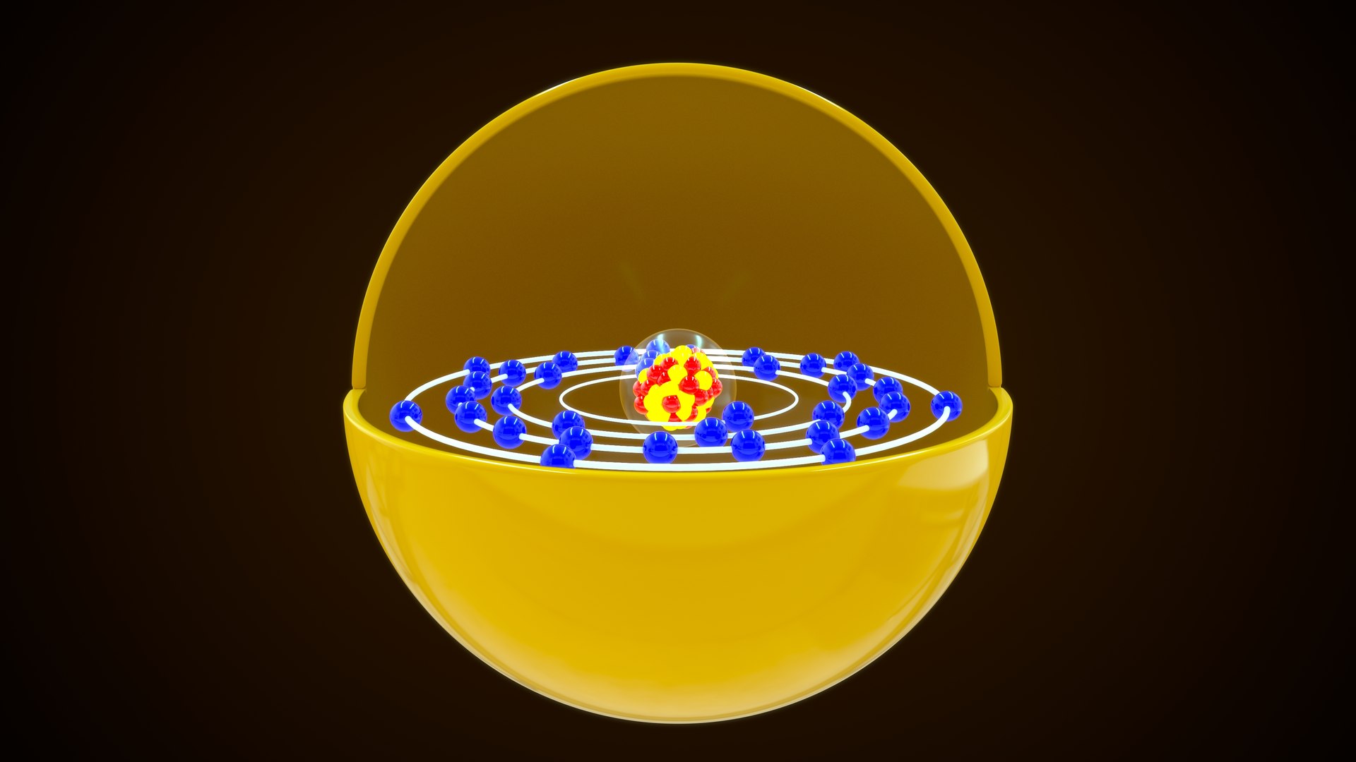 3D Bromine Chemical Element - TurboSquid 2135594