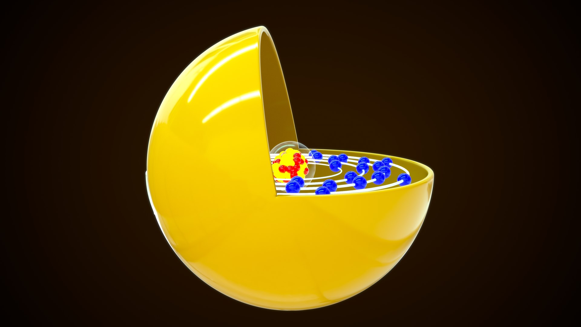 3D Bromine Chemical Element - TurboSquid 2135594