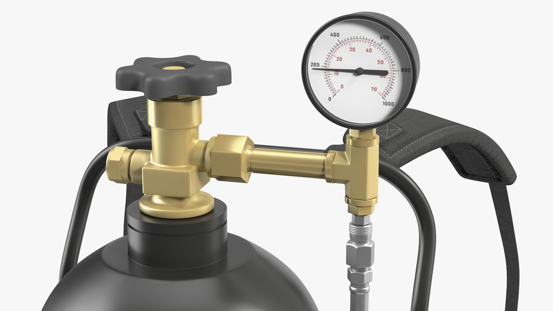 Modern portable backpack flamethrower 3D - TurboSquid 1640599