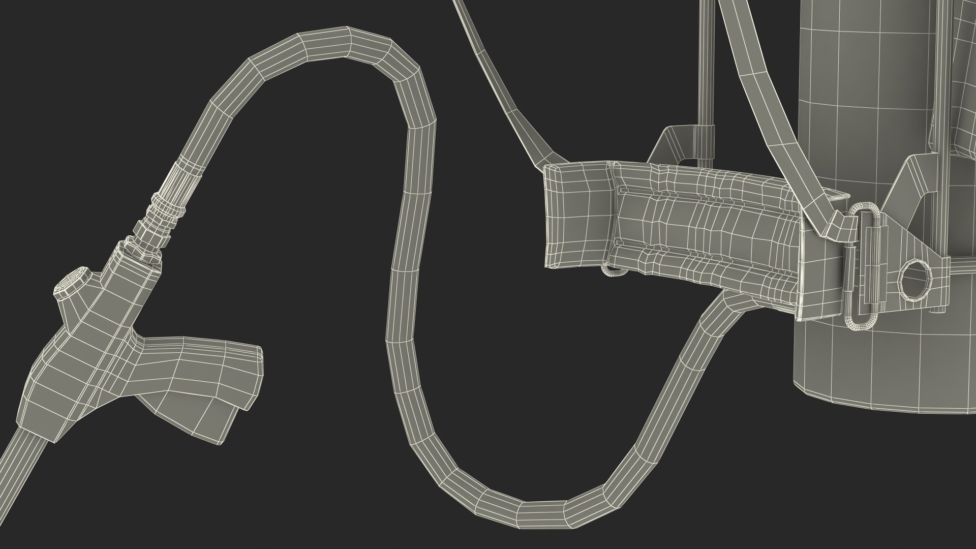 Modern Portable Backpack Flamethrower 3D - TurboSquid 1640599