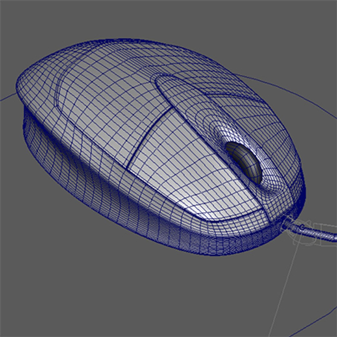 Optical Mouse 3d Model