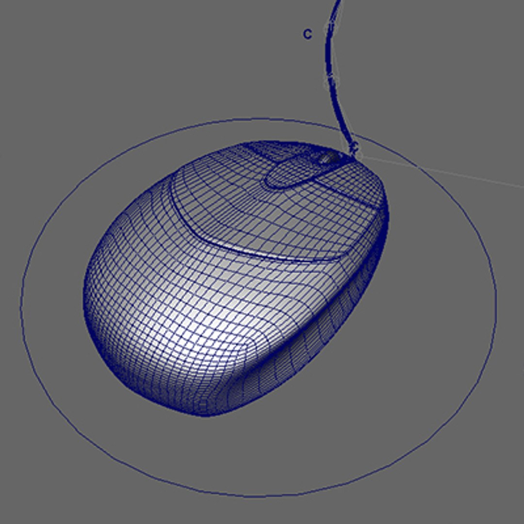 Optical Mouse 3d Model