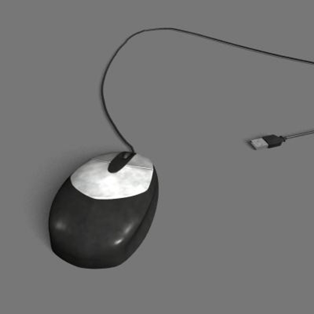 Optical Mouse 3d Model