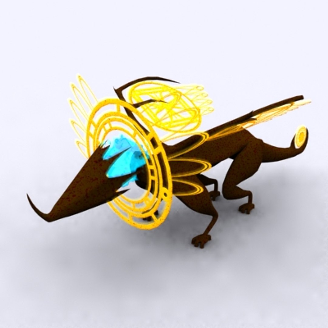 Free Dragon 3d Model