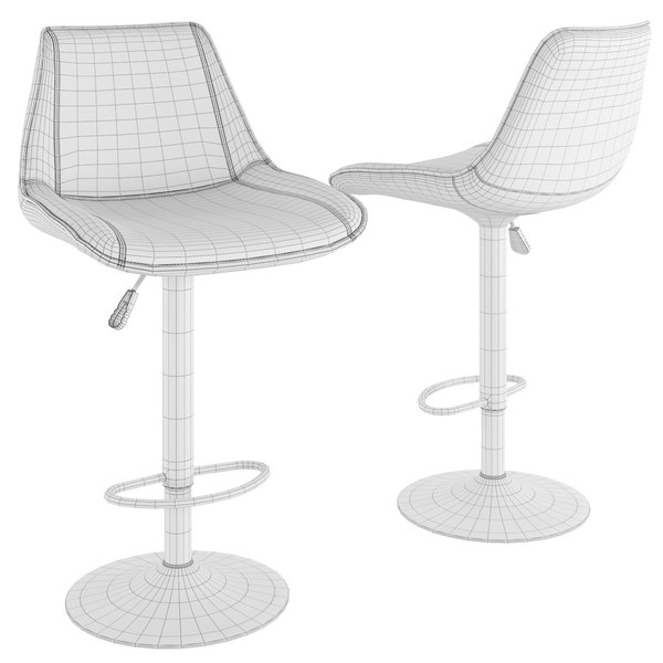 3D Bar stool Kozi model - TurboSquid 1880805