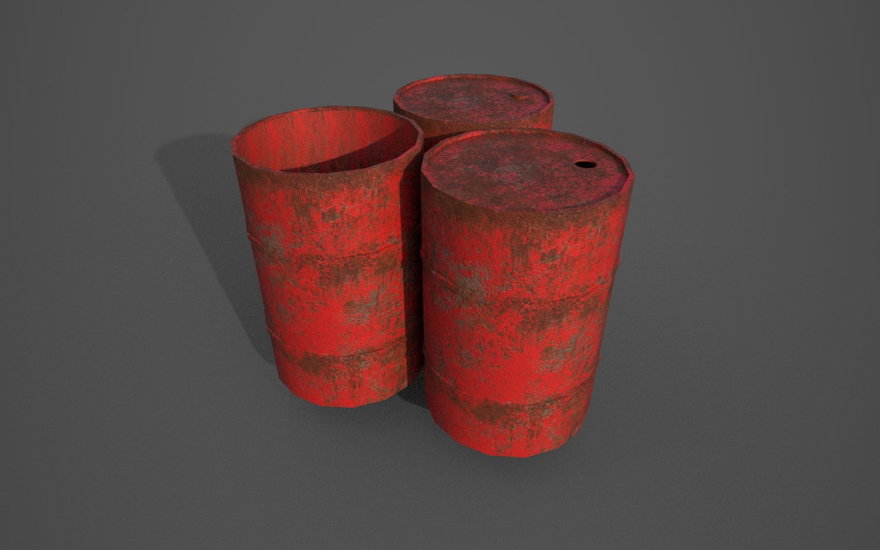 3D Barrels Open Closed - TurboSquid 1171699