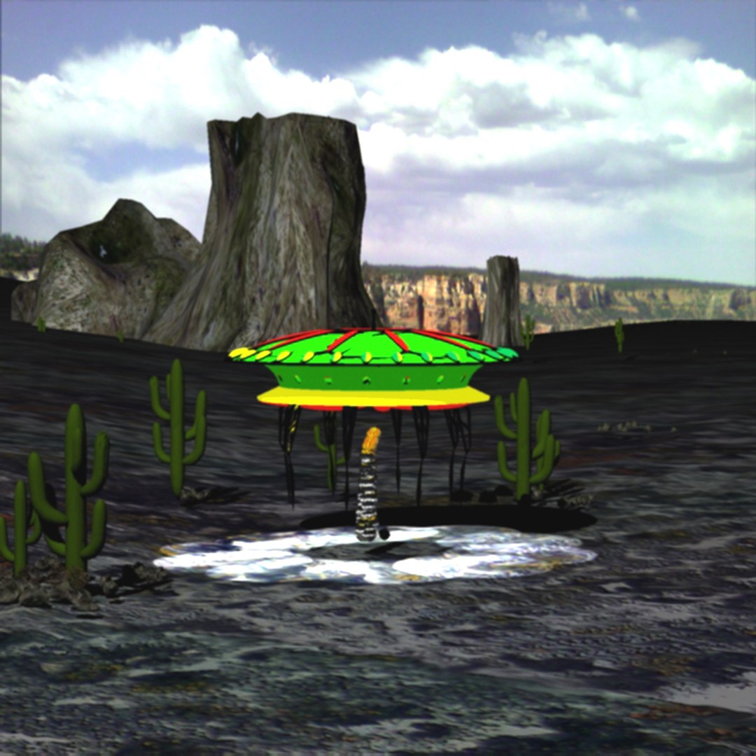 3dsmax Ufo Animation