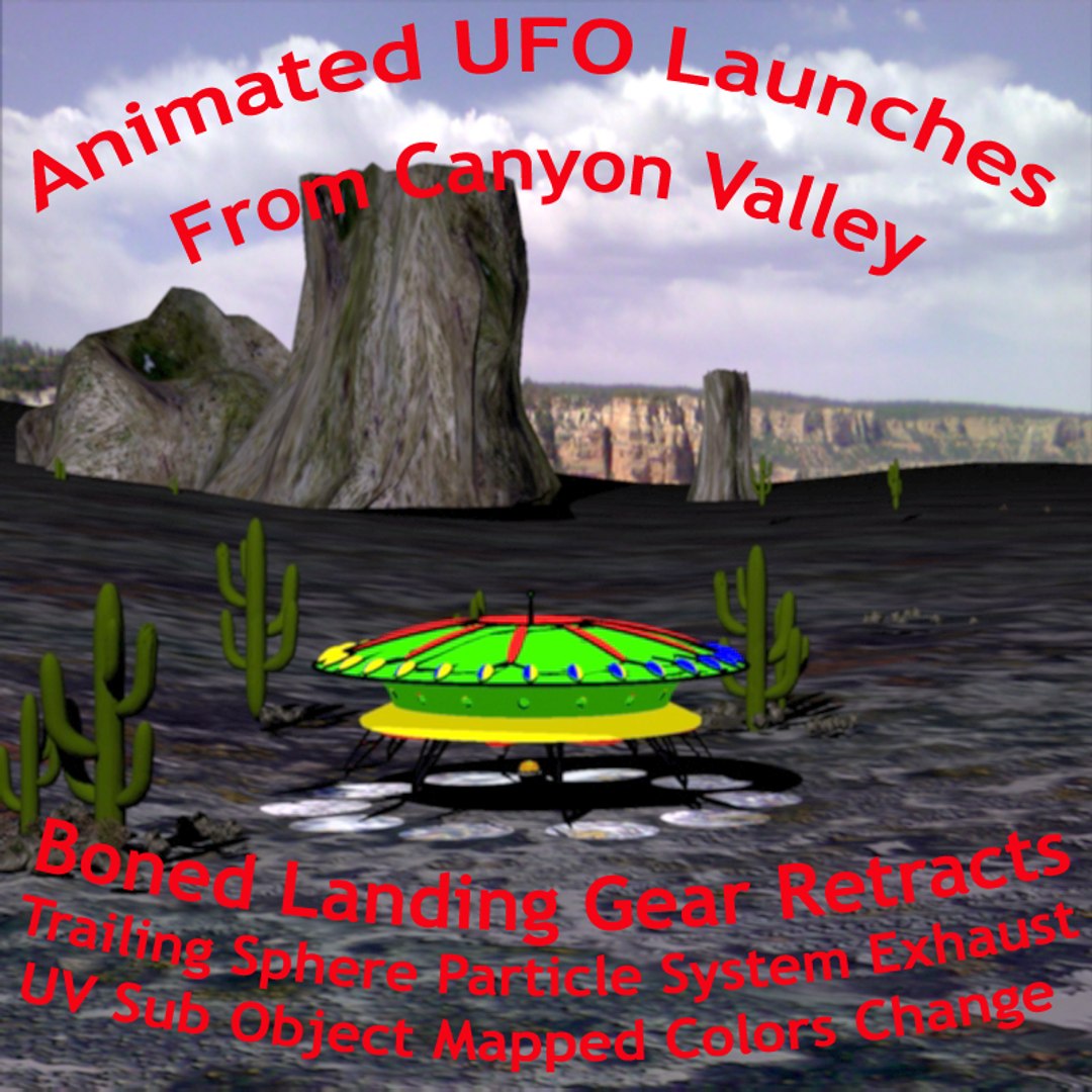 3dsmax Ufo Animation