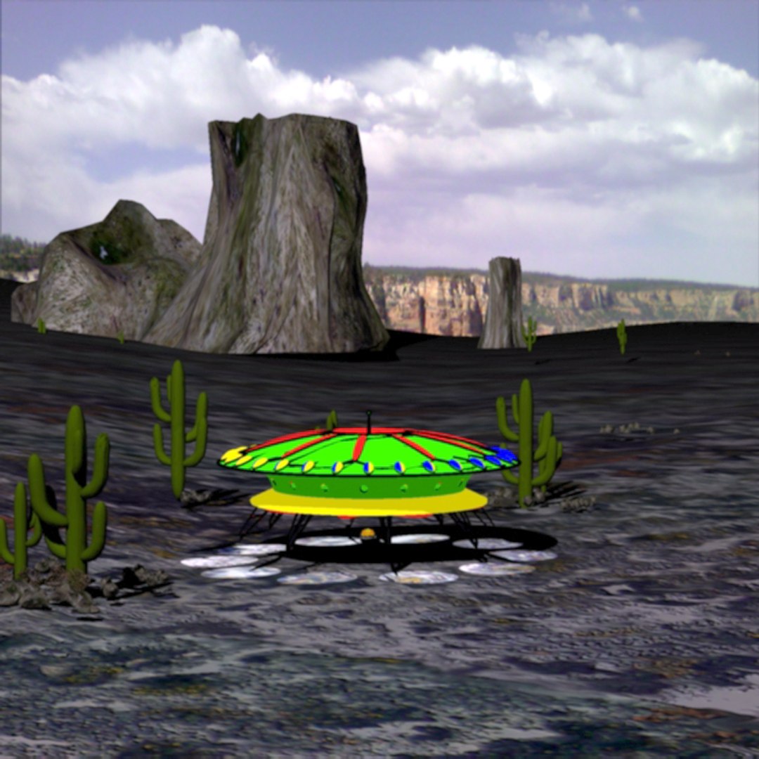 3dsmax Ufo Animation