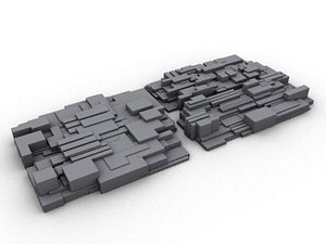 Free 3D Greeble Models - Available For Download On TurboSquid