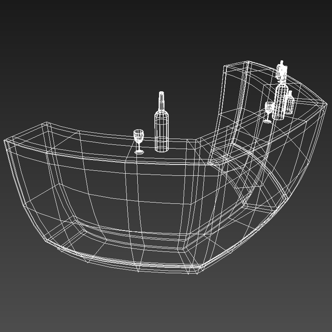 3D Mini Bar Led Light Model - TurboSquid 1480706