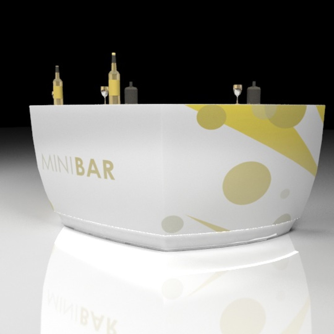 3D Mini Bar Led Light Model - TurboSquid 1480706