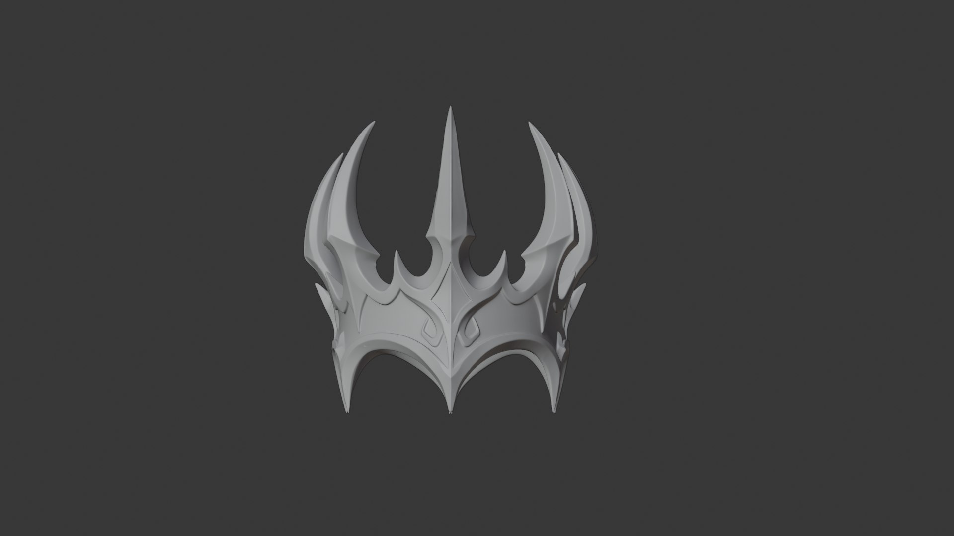 Devil Crown Printable Print Model - TurboSquid 2488537