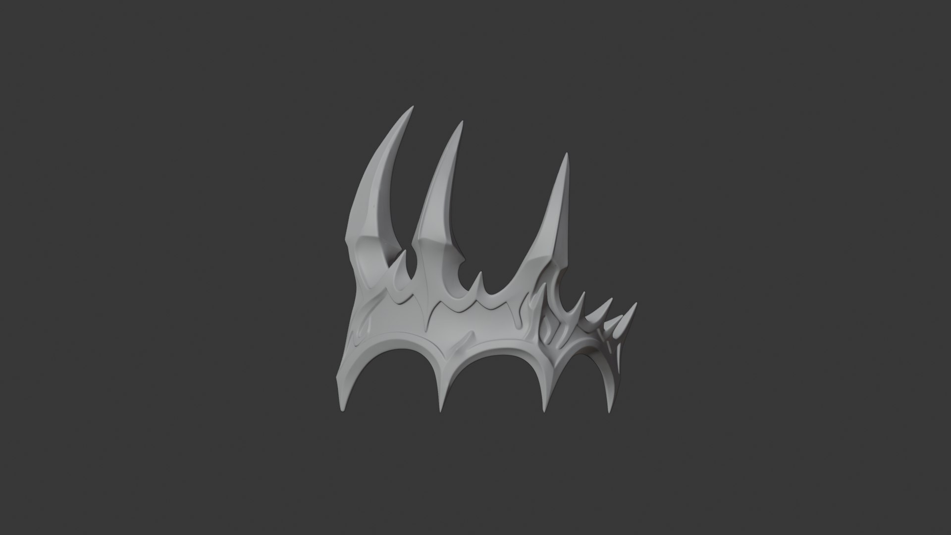 Devil Crown Printable Print Model - TurboSquid 2488537