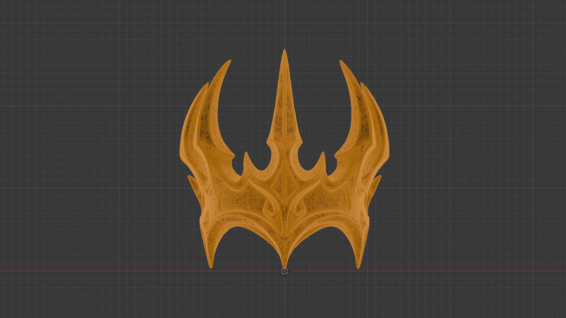 Devil Crown Printable Print Model - TurboSquid 2488537