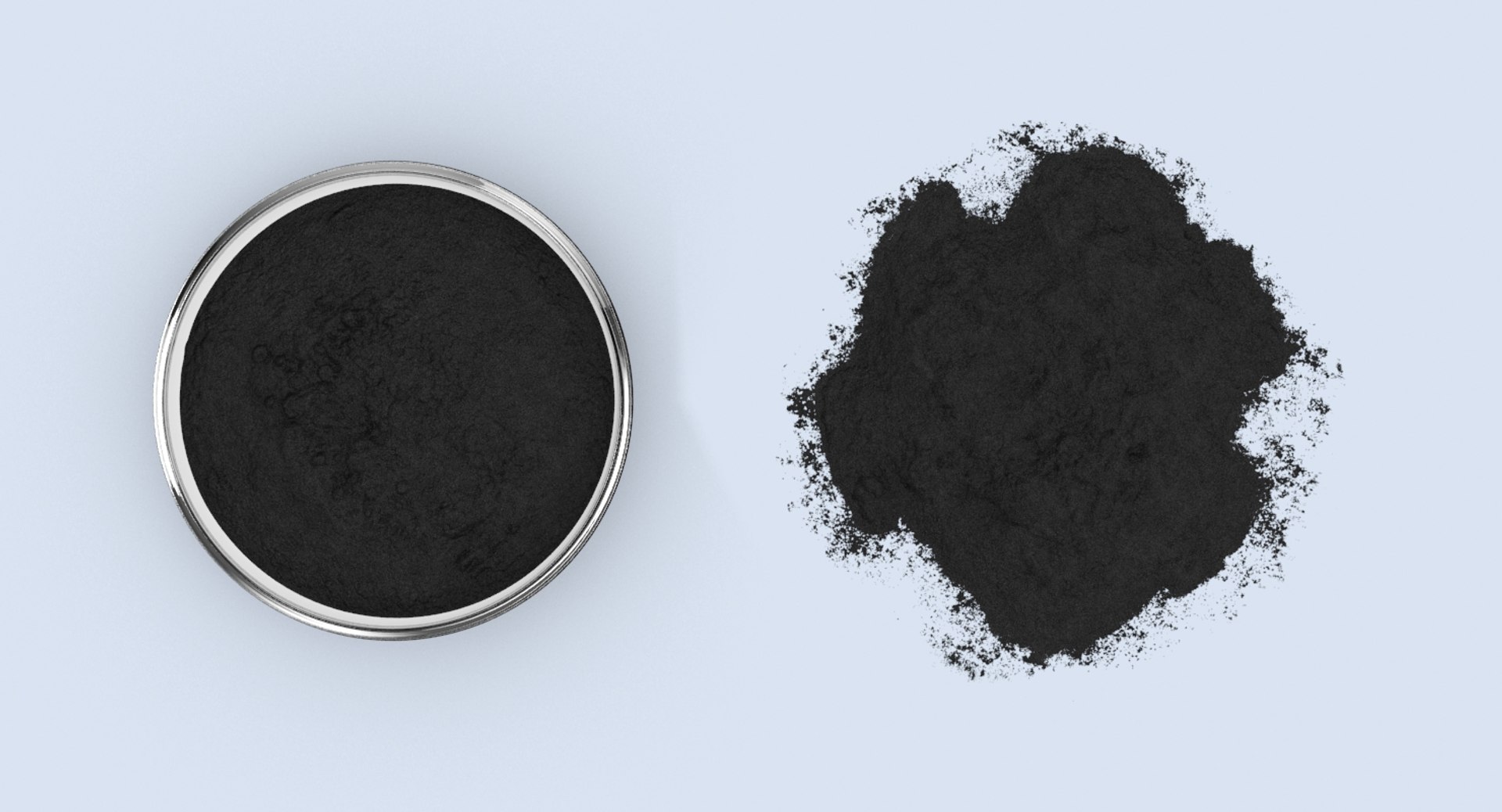 3D Powdered-charcoal---group Model - TurboSquid 1328603