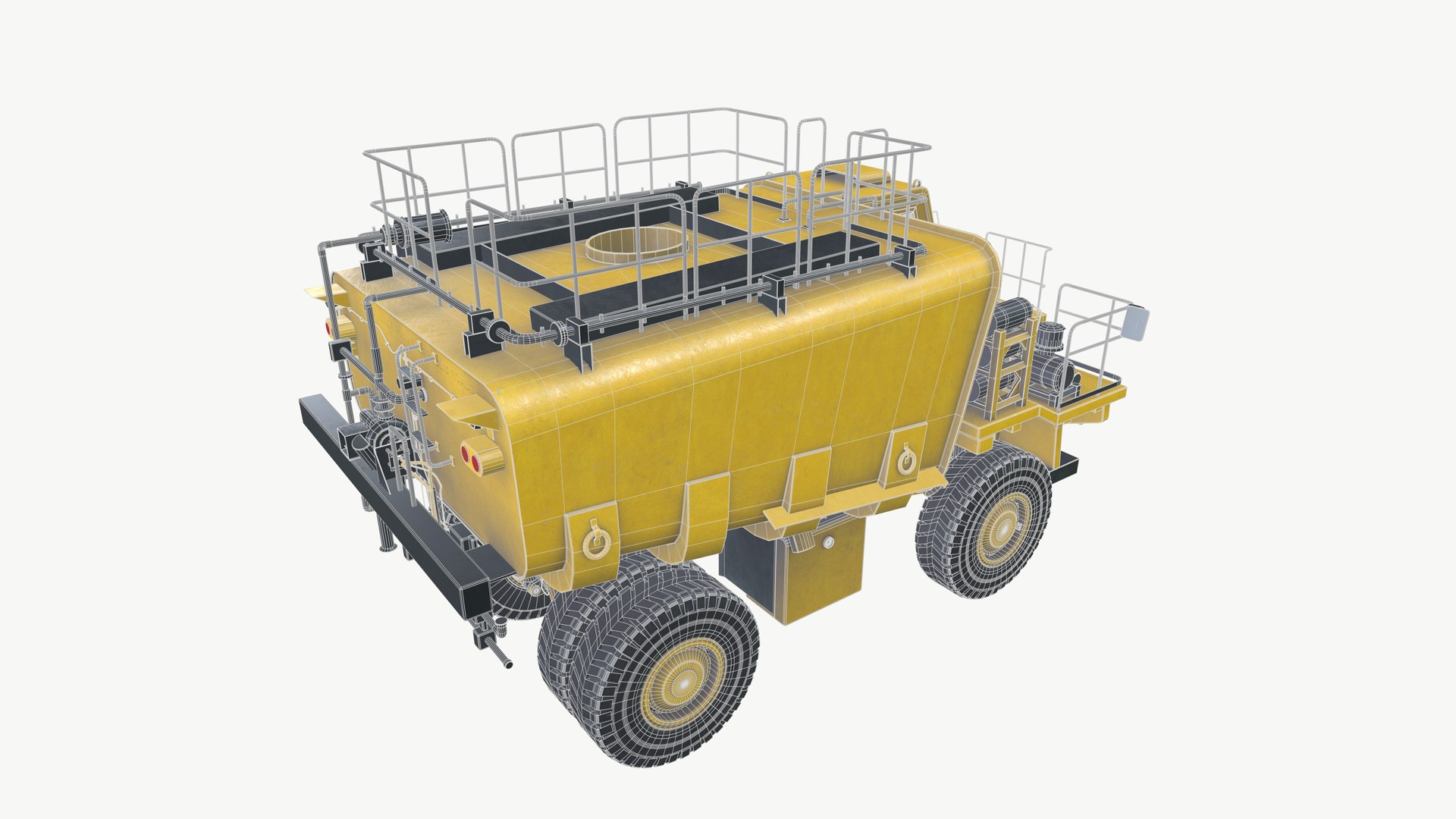 Dumper Water Tank 3D - TurboSquid 2271270