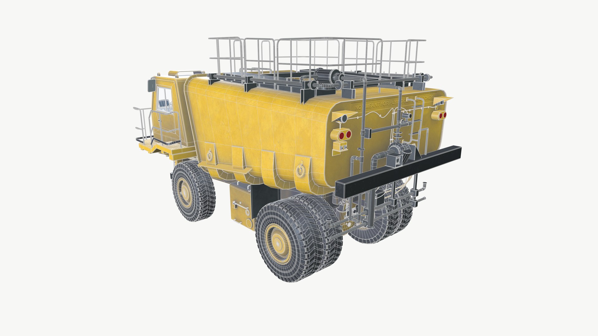 Dumper Water Tank 3D - TurboSquid 2271270