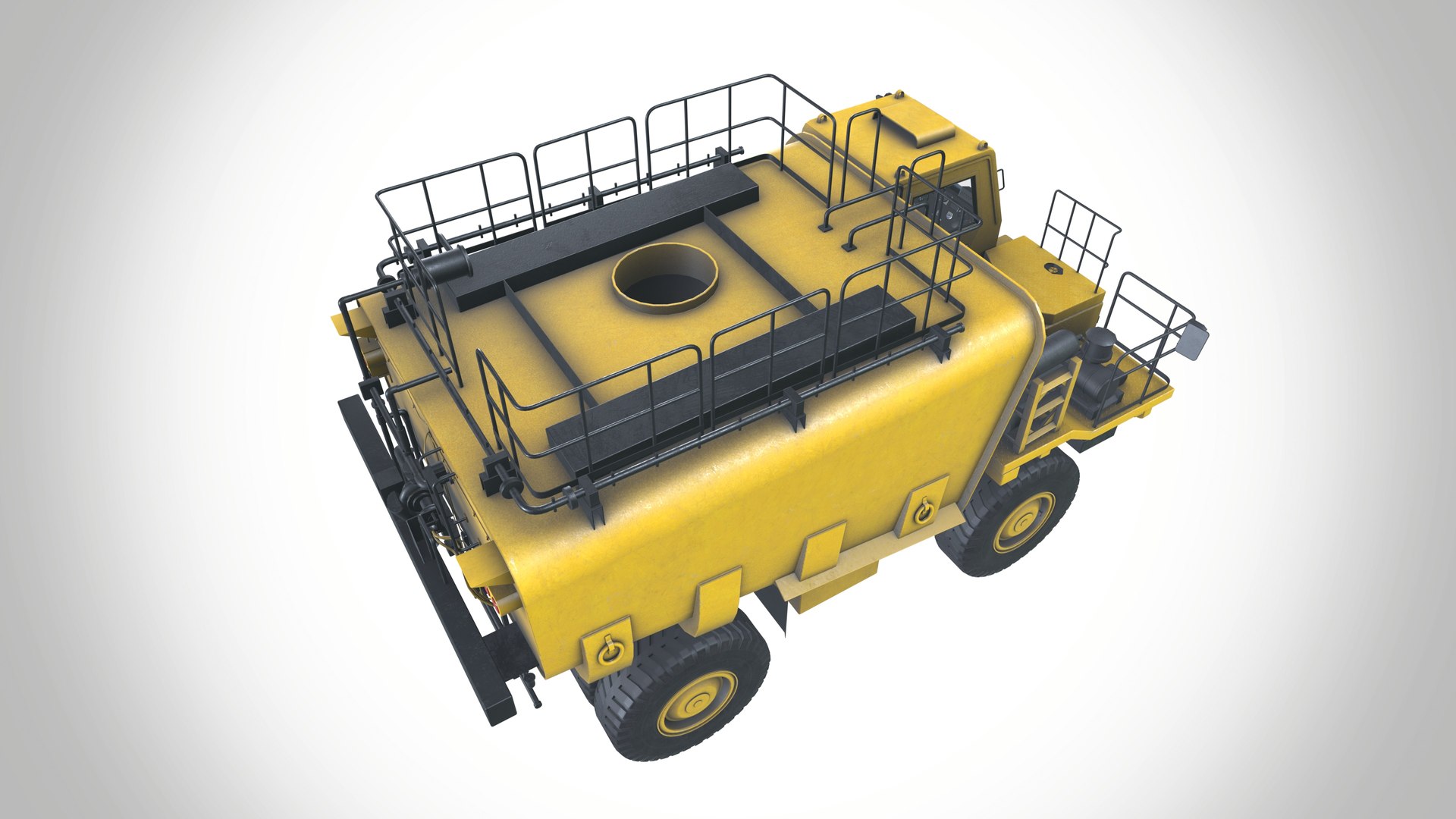 Dumper Water Tank 3D - TurboSquid 2271270