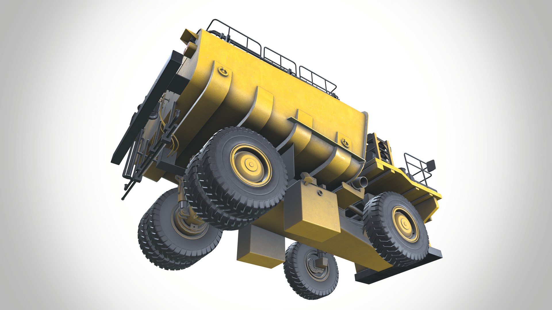 Dumper Water Tank 3D - TurboSquid 2271270