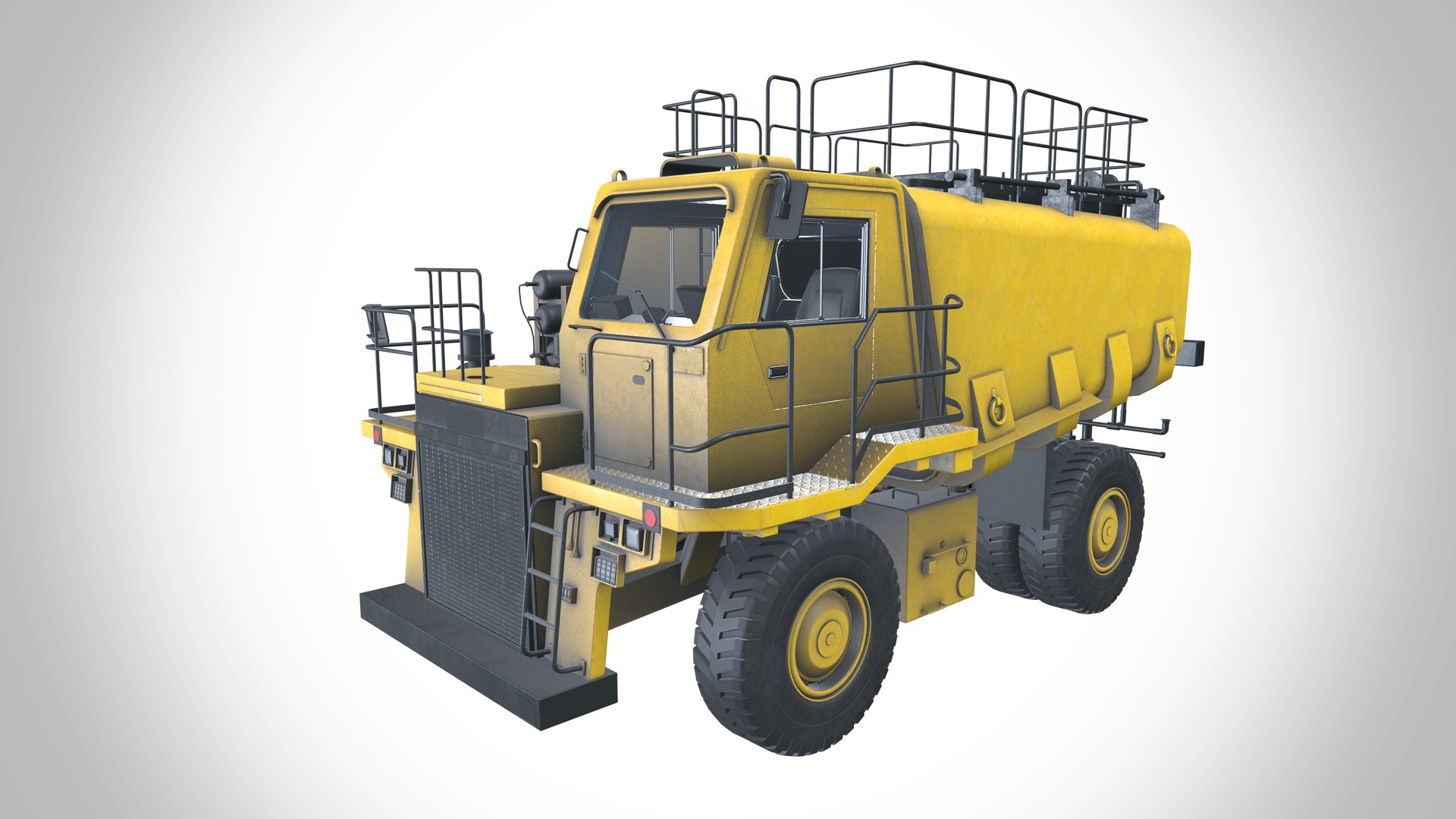 Dumper Water Tank 3D - TurboSquid 2271270