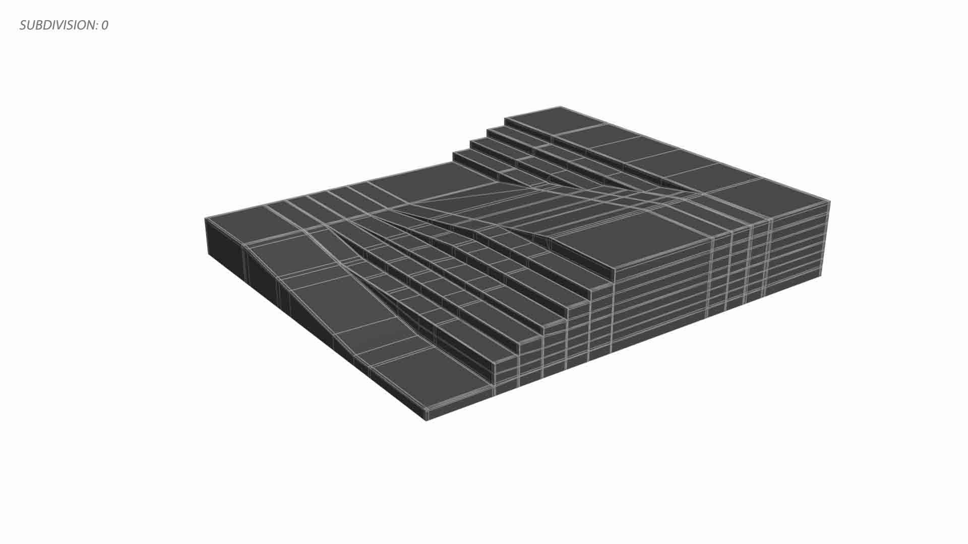 3D Model Staircase Ramp - TurboSquid 2292646