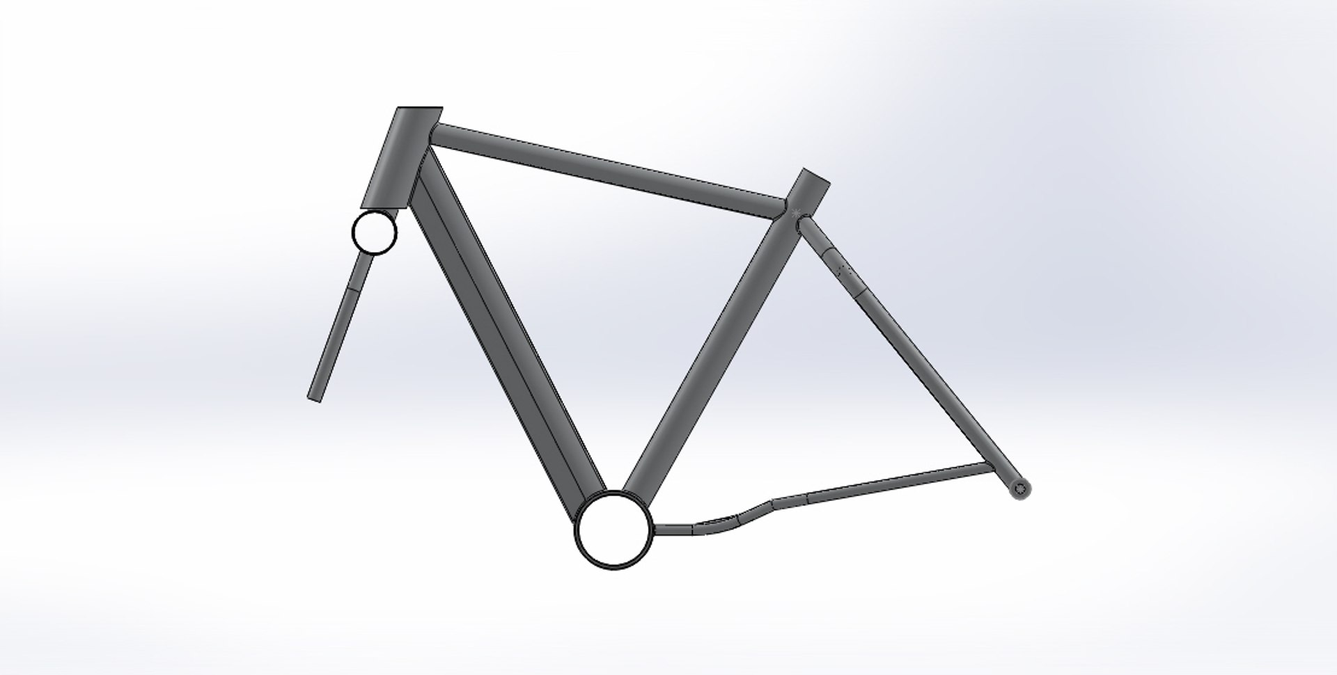 3D Frame Mountain Bike Model - TurboSquid 1156978