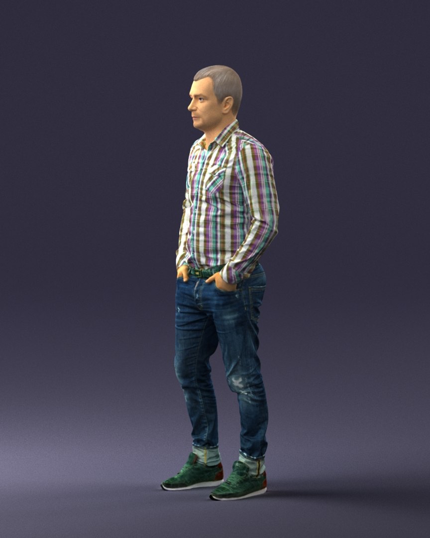 Scanned architectural human 3D model - TurboSquid 1517090