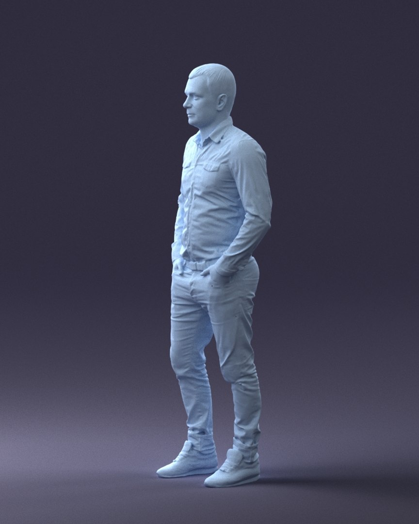 Scanned architectural human 3D model - TurboSquid 1517090