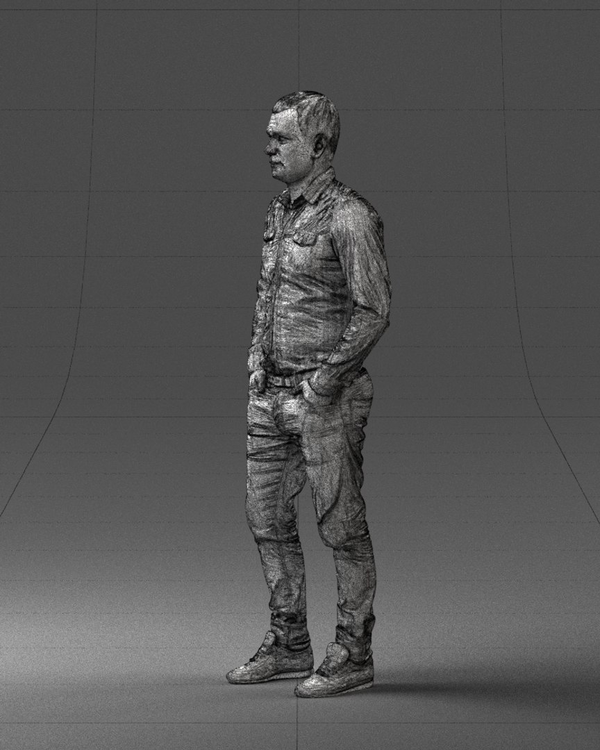 Scanned architectural human 3D model - TurboSquid 1517090