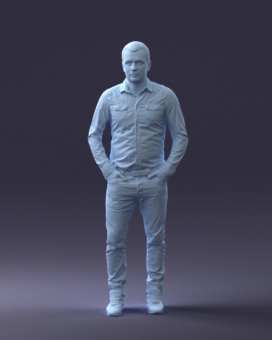 Scanned architectural human 3D model - TurboSquid 1517090