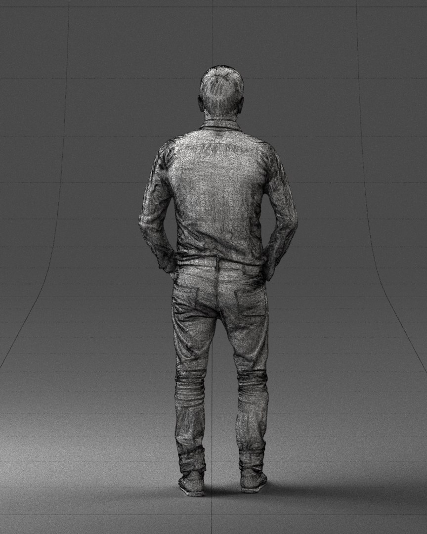 Scanned architectural human 3D model - TurboSquid 1517090