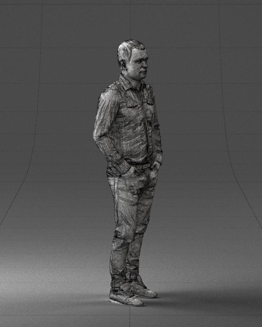 Scanned architectural human 3D model - TurboSquid 1517090