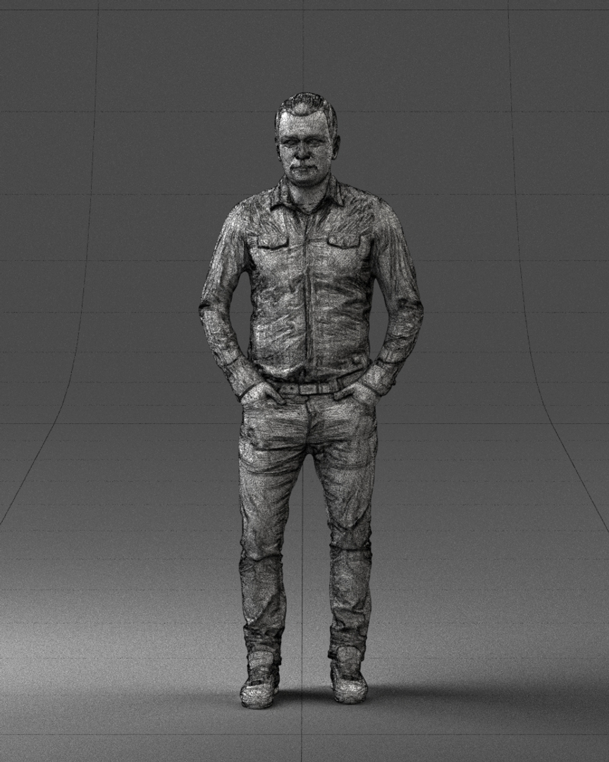 Scanned architectural human 3D model - TurboSquid 1517090