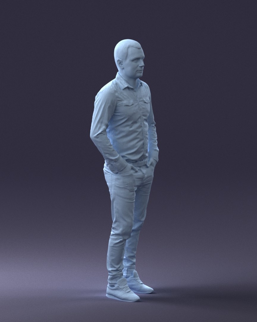 Scanned architectural human 3D model - TurboSquid 1517090