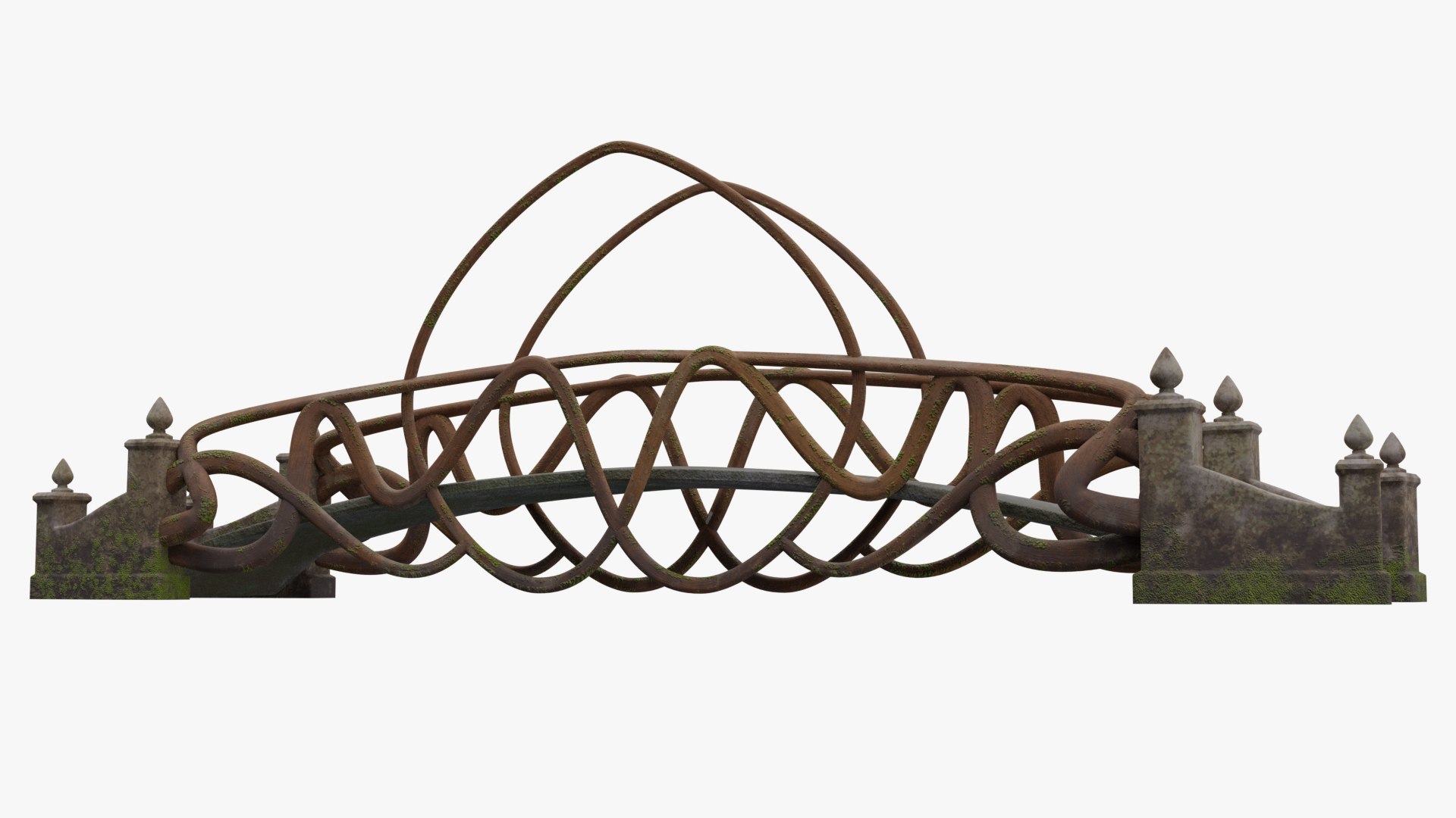 Fantasy Elven Bridge Model - TurboSquid 1477340